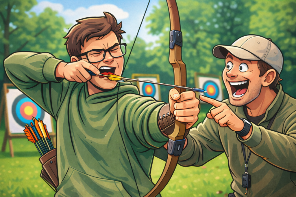 We Teach Archery Backwards - Artemis Archery